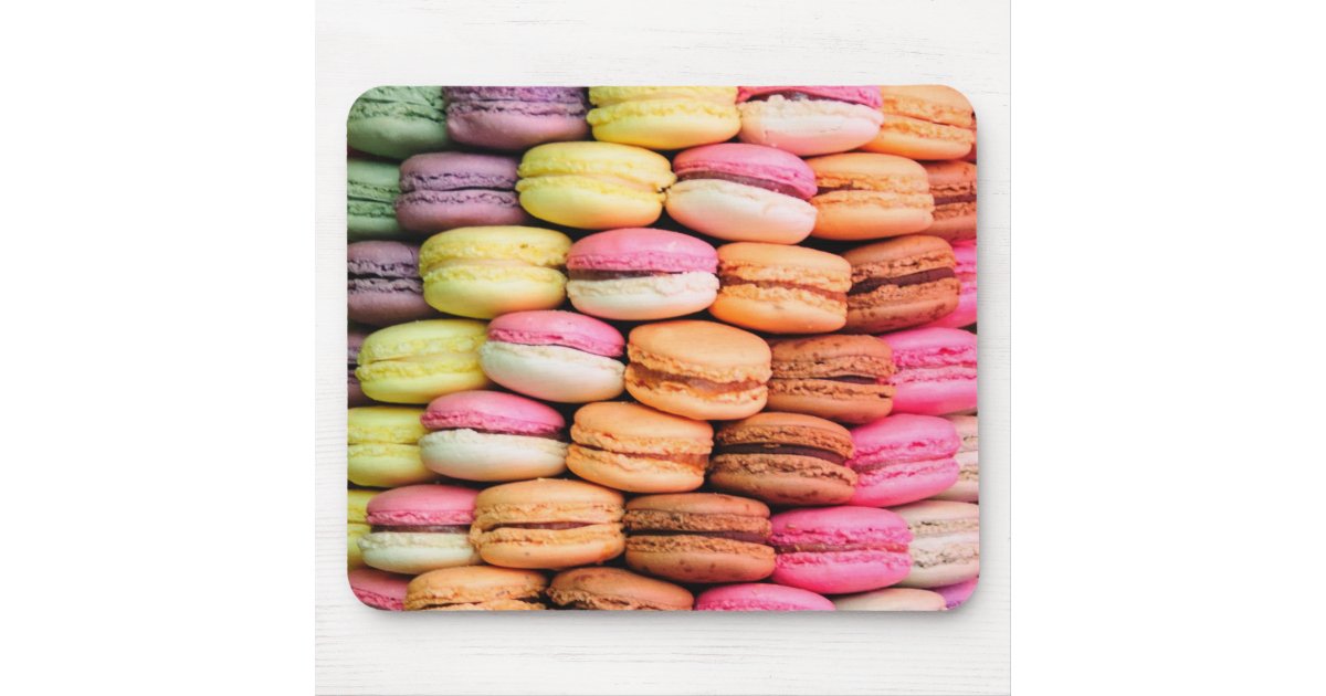Tapis De Souris Macarons colorés | Zazzle.fr