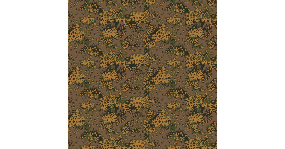 Tissu Camouflage de chute d'Eichenlaubmuster d'Allemand | Zazzle.fr